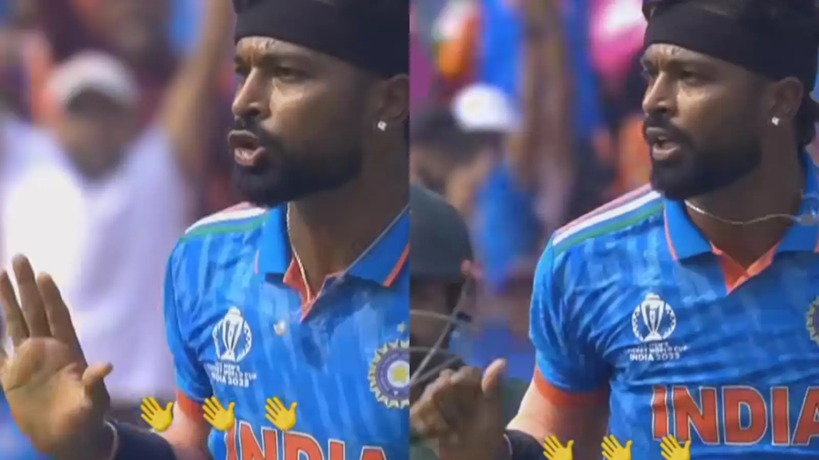 WATCH: Hardik Pandya waves a send-off to Imam-ul-Haq after his dismissal - Cricxtasy