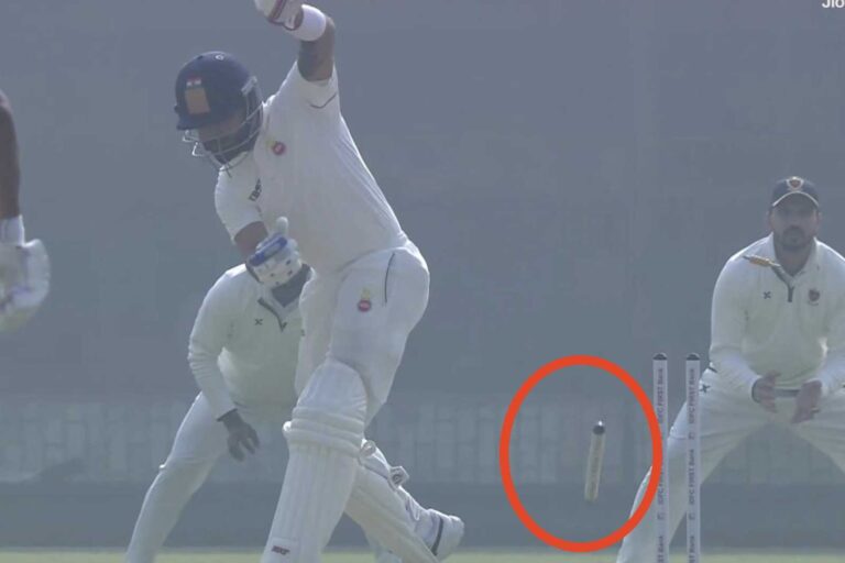 WATCH: Virat Kohli’s Off-Stump Goes for a Walk As Himanshu Sangwan ...