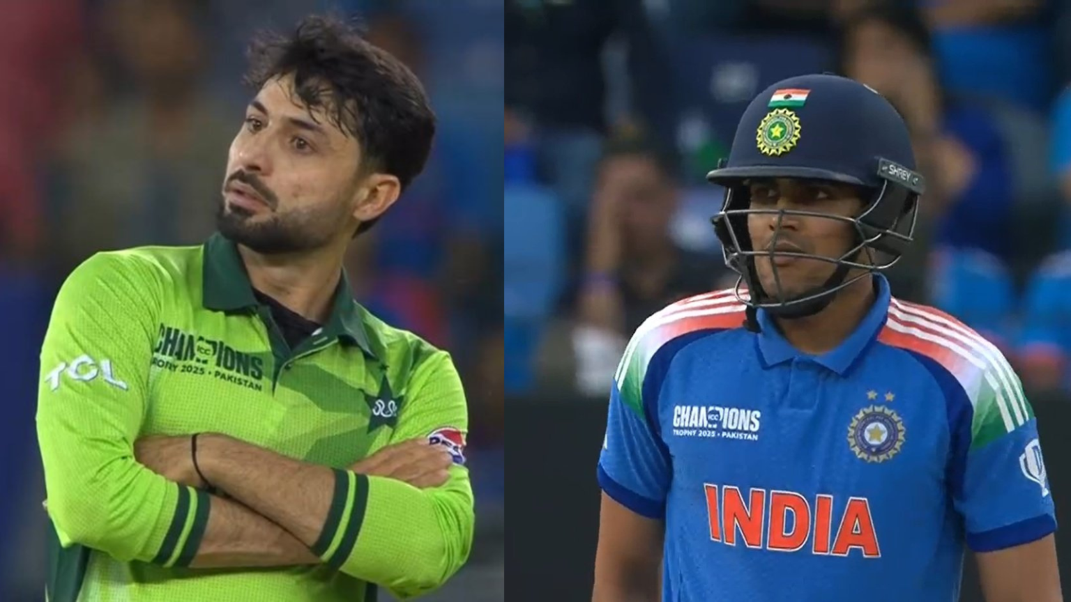 Abrar Ahmed Cleans Up Shubman Gill With Stunning Delivery In India vs Pakistan Champions Trophy ...