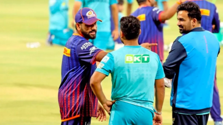 ‘Mereko Kuch Karne Ki Zarurat Nahi Hai’ – Rohit Sharma Seen in Animated Conversation With LSG ...
