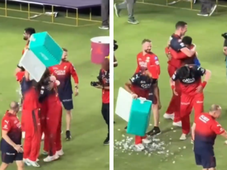 Unseen Footage From IPL 2025 Final Shows Mayank Agarwal Empty An Ice ...